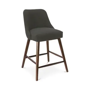 SKYLINE FURNITURE Sparrow & Wren Anita Counter Stool Charcoal