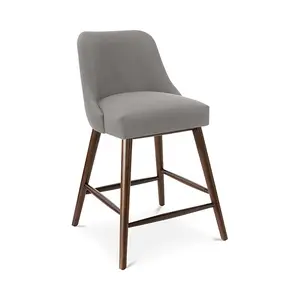 SKYLINE FURNITURE Sparrow & Wren Anita Counter Stool - Gray