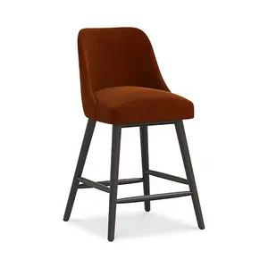 SKYLINE FURNITURE Sparrow & Wren Anita Counter Stool Monoco Rust