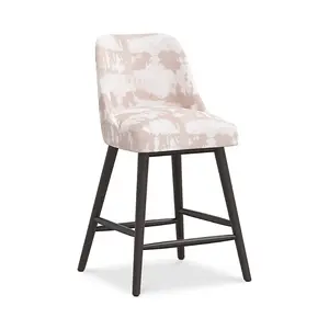 SKYLINE FURNITURE Sparrow & Wren Anita Counter Stool - Reverse Dye Blush