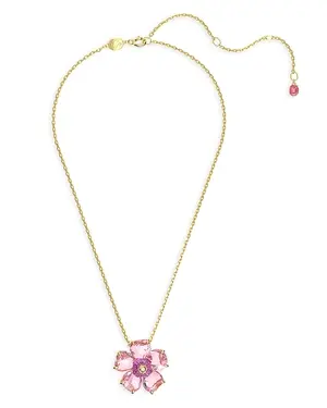 SWAROVSKI Idyllia Crystal Pendant Necklace - Pink