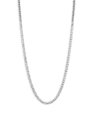 Nadri Cubic Zirconia Strand Necklace - Silver