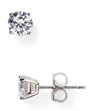 Nadri Stud Earrings - Silver