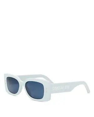 Dior Dior DiorPacific S1U Rectangular Sunglasses Blue/blue Solid