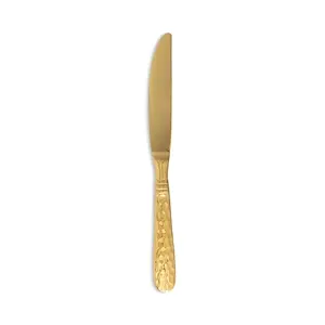 VIETRI Martellato Tone Place Knife - Gold