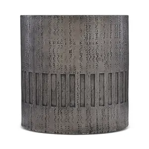 BERNHARDT Miramar Outdoor Side Table - Charcoal
