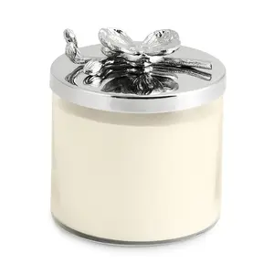 Michael Aram White Orchid Candle - Silver