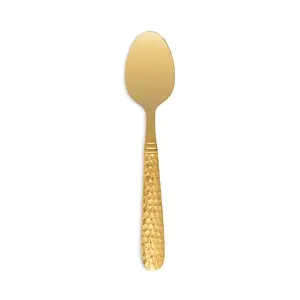 VIETRI Martellato Tone Place Spoon - Gold