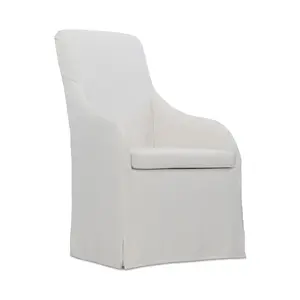 BERNHARDT Bellair Skirted Outdoor Dining Chair - White