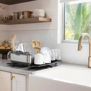 SIMPLEHUMAN Stainless Steel Frame Dish Rack