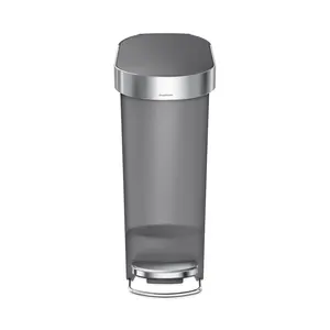 SIMPLEHUMAN 40 Liter Slim Kitchen Trash Can