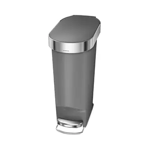SIMPLEHUMAN 40 Liter Slim Kitchen Trash Can