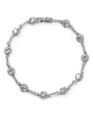 Nadri Pave Tennis Bracelet - Silver