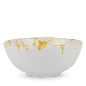 VIETRI Amalfitana Splatter Dipping Bowl - Yellow
