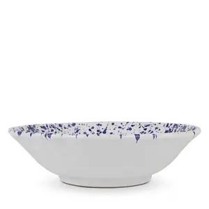 VIETRI Amalfitana Splatter Serving Bowl - Dark Blue