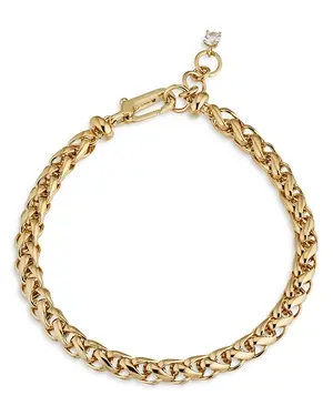 Nadri Entwine Chain Bracelet - Gold