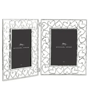 Michael Aram Heart Hinged Frame, 5 X 7 - Silver