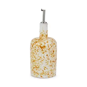 VIETRI Amalfitana Splatter Olive Oil Bottle - Yellow