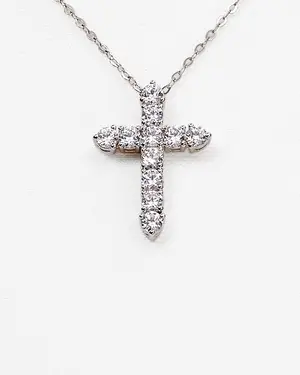 Nadri Cross Pendant Necklace