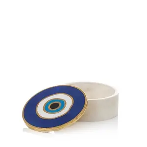 Michael Aram Evil Eye Box - Blue/white
