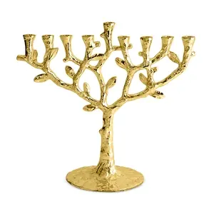 Michael Aram Tree Of Life Menorah - Gold