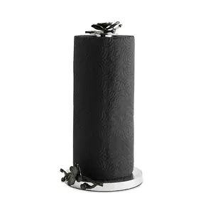 Michael Aram Black Orchid Towel Holder - Nickel Plate