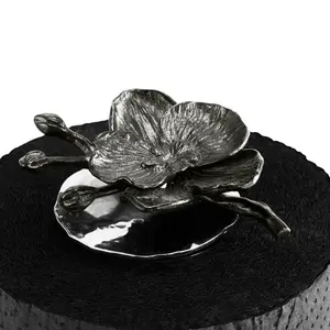 Michael Aram Black Orchid Towel Holder