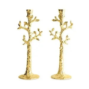Michael Aram Tree Of Life Candle Holders, Set Of 2 - Gold