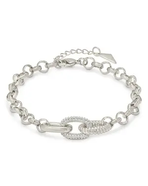 Sterling Forever Jaycee Bracelet - Silver