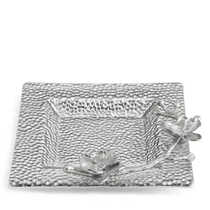 Michael Aram White Orchid Snack Dish - Stainless Steel