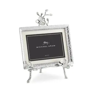 Michael Aram White Orchid Easel Frame, For 4 X 6 Photo
