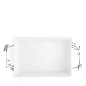 Michael Aram White Orchid 3-quart Casserole Dish
