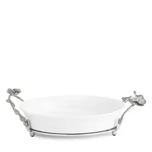 Michael Aram White Orchid Pie Plate