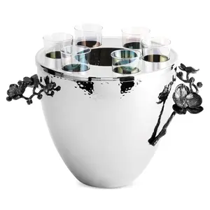 Michael Aram Black Orchid Vodka Service