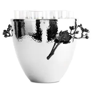 Michael Aram Black Orchid Vodka Service