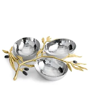 Michael Aram Olive Branch Triple Dish