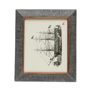 PIGEON AND POODLE Dorchester Frame, 8 X 10 - Gray