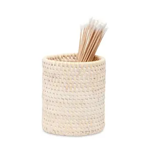 PIGEON AND POODLE Dalton Toothbrush Holder - Whitewashed