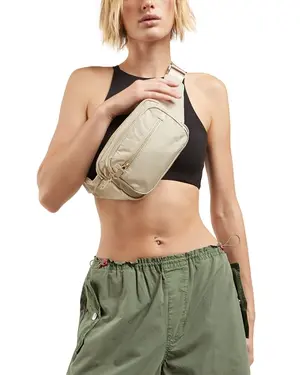 SOL AND SELENE Hip Hugger Belt Bag - Nude