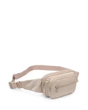 SOL AND SELENE Hip Hugger Belt Bag - Nude
