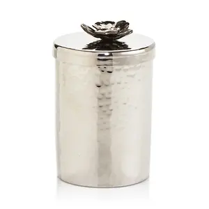 Michael Aram Black Orchid Round Container - Silver