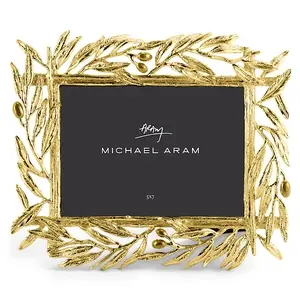 Michael Aram Olive Branch Picture Frame, 5 X 7 - Gold