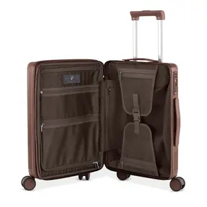 HEYS Carry On Spinner Suitcase - Umber
