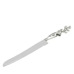 Michael Aram White Orchid Bread Knife