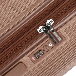 HEYS Earth Tones 3-piece Expandable Spinner Suitcases - Umber