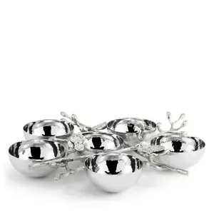 Michael Aram White Orchid Seder Plate