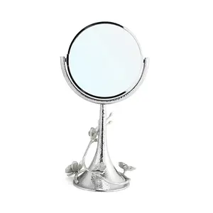 Michael Aram White Orchid Vanity Mirror - Stainless Steel