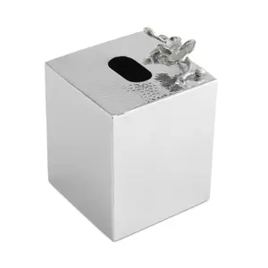 Michael Aram White Orchid Tissue Box Holder