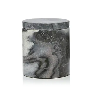 Bloomingdale'S Marble Bath Canister Exclusive - Gray