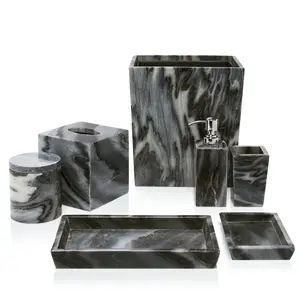 Bloomingdale'S Marble Bath Canister Exclusive